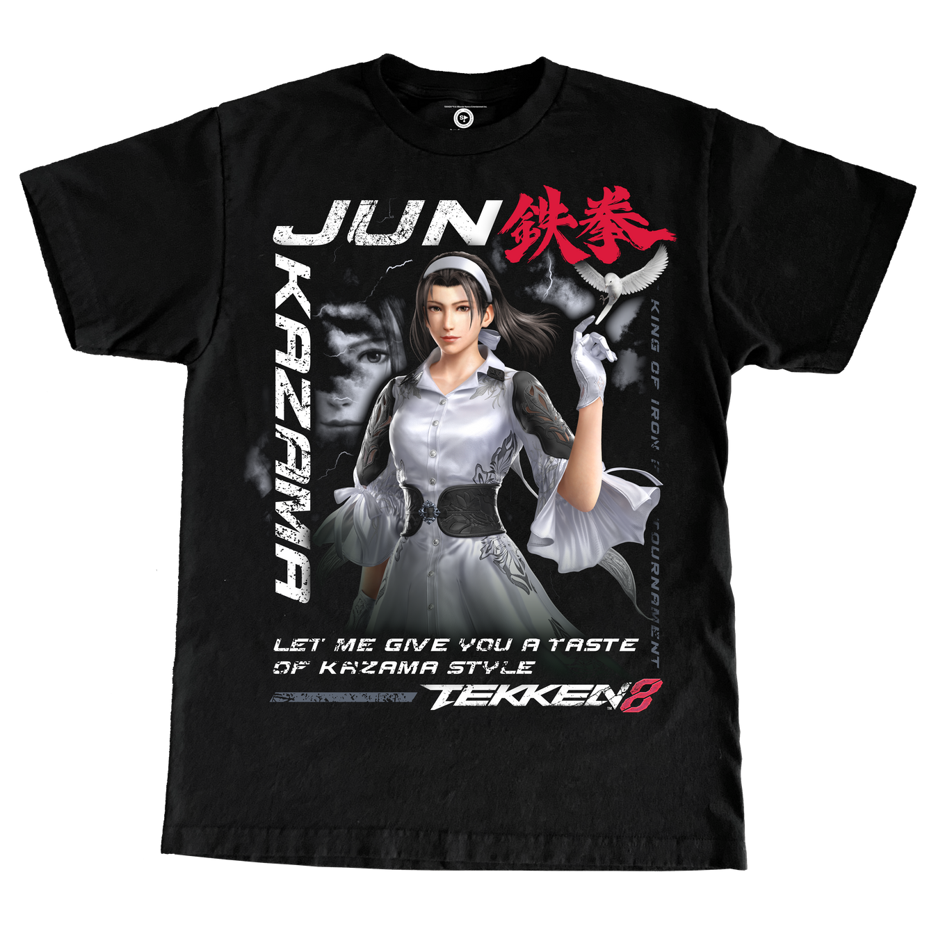TEKKEN 8 JUN KAZAMA LARGE PRINT TSHIRT – Nerds Clothing