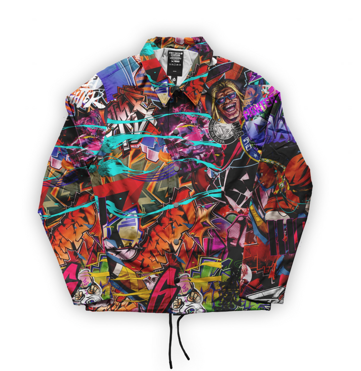 CAPCOM STREET FIGHTER 6 KIMBERLY "GRAFFITI" COACHES JACKET – Nerds Clothing