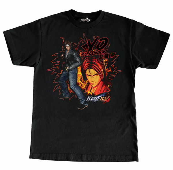 THE KING OF FIGHTERS XV KYO KUSANAGI T-SHIRT – Nerds Clothing